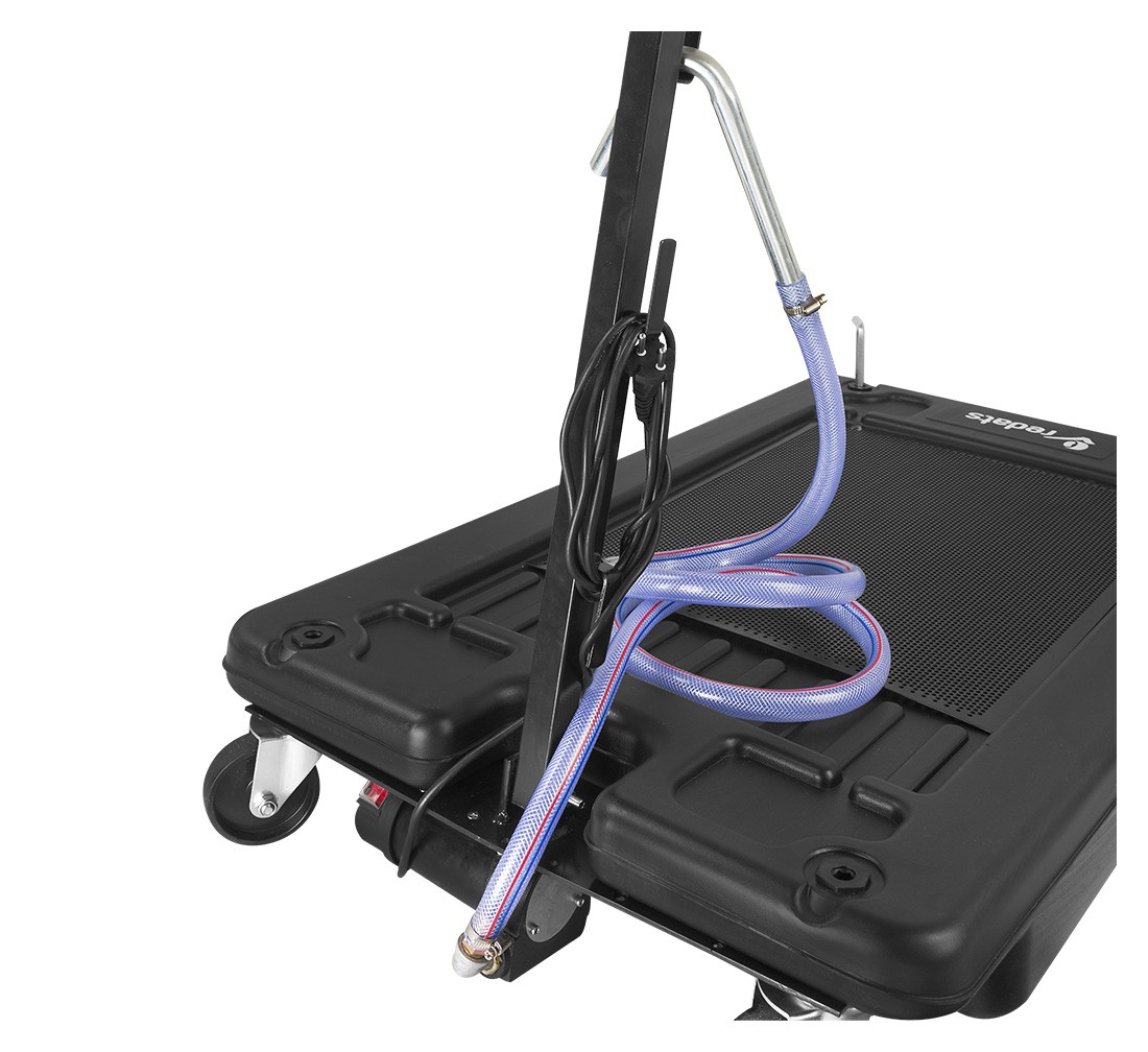 Oljetråg/Vagn D-320 med elektrisk pump - SKÅNEIMPORTEN