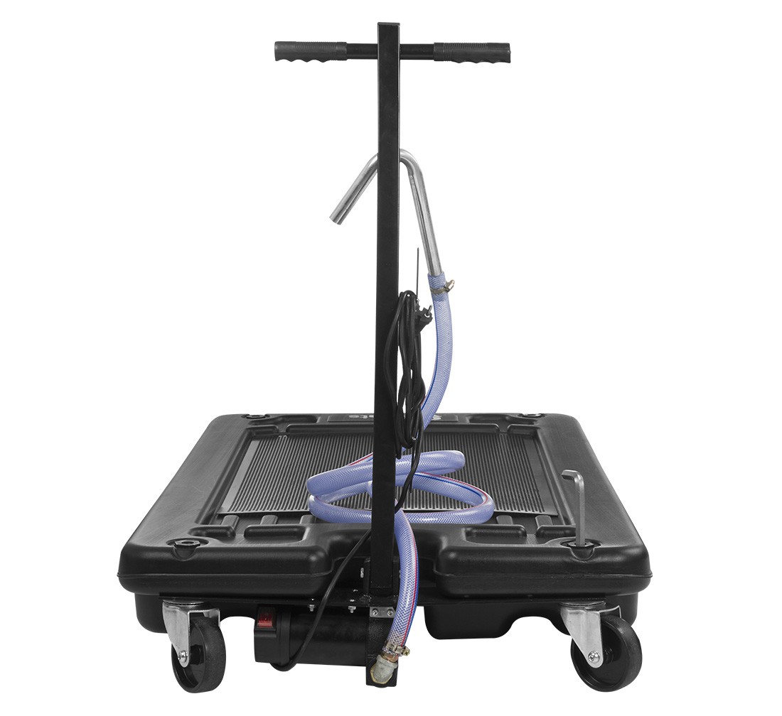 Oljetråg/Vagn D-320 med elektrisk pump - SKÅNEIMPORTEN