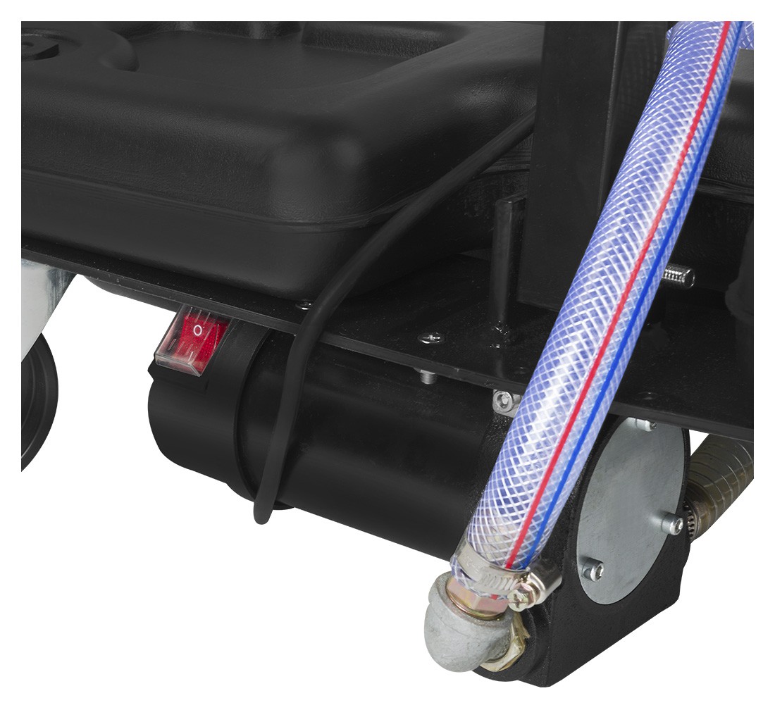 Oljetråg/Vagn D-320 med elektrisk pump - SKÅNEIMPORTEN