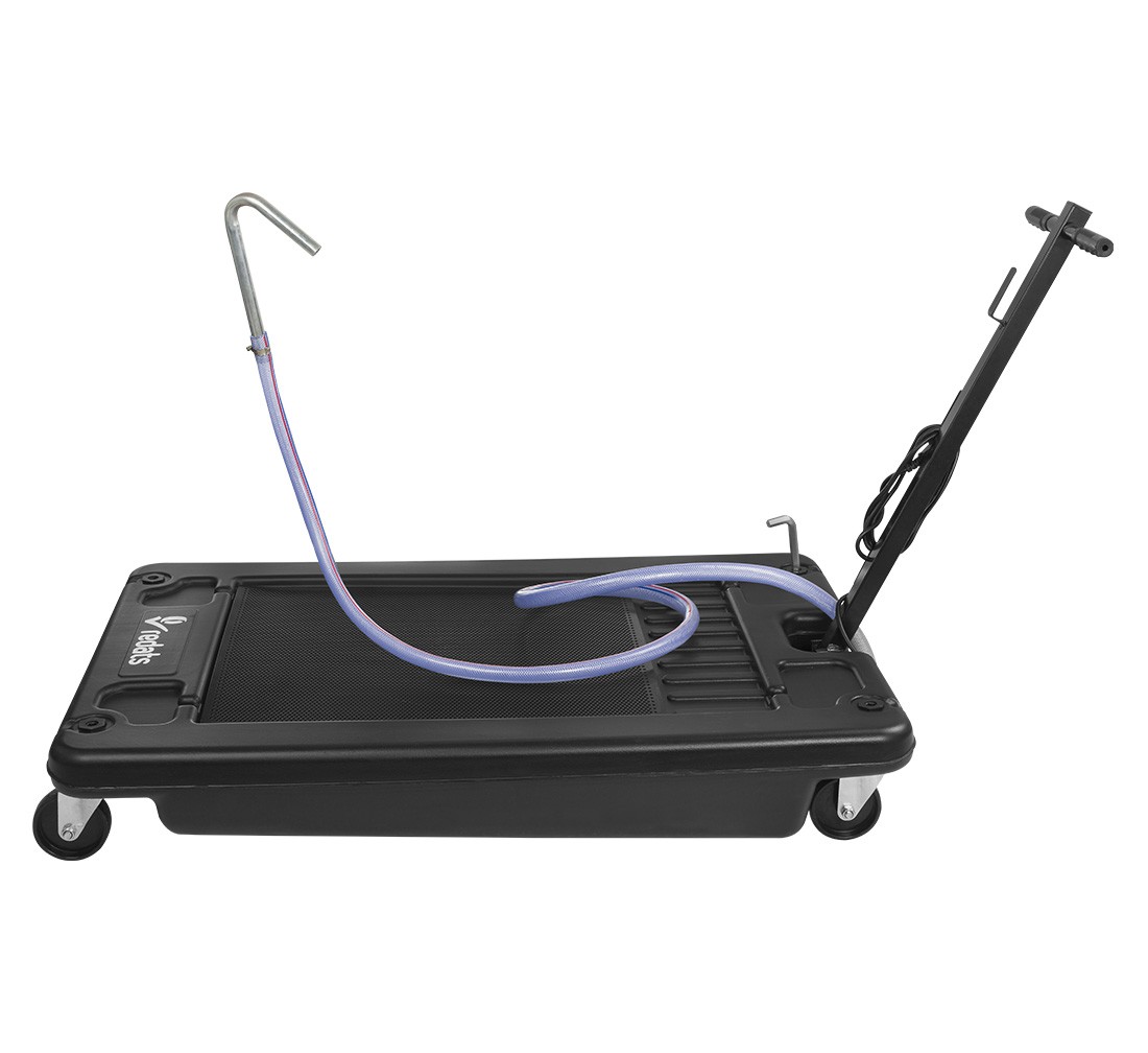 Oljetråg/Vagn D-320 med elektrisk pump - SKÅNEIMPORTEN